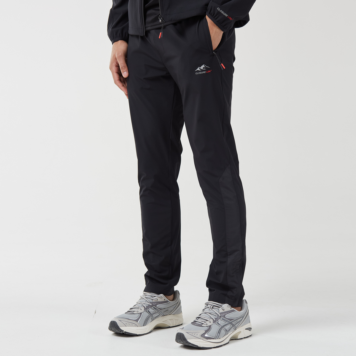 Tech Performance Pant | Black/Red – Closure London