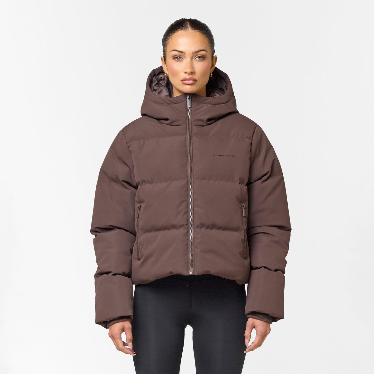Storm Cuff Puffer | Coffee – Closure London