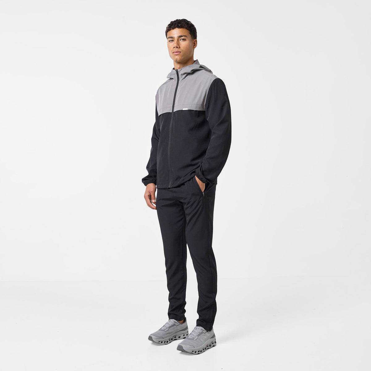 Premium Performance Tracksuit | Black/Grey – Closure London