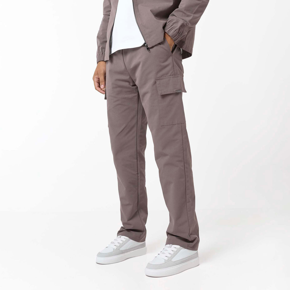Smart Open Hem Utility Trouser | Brown – Closure London