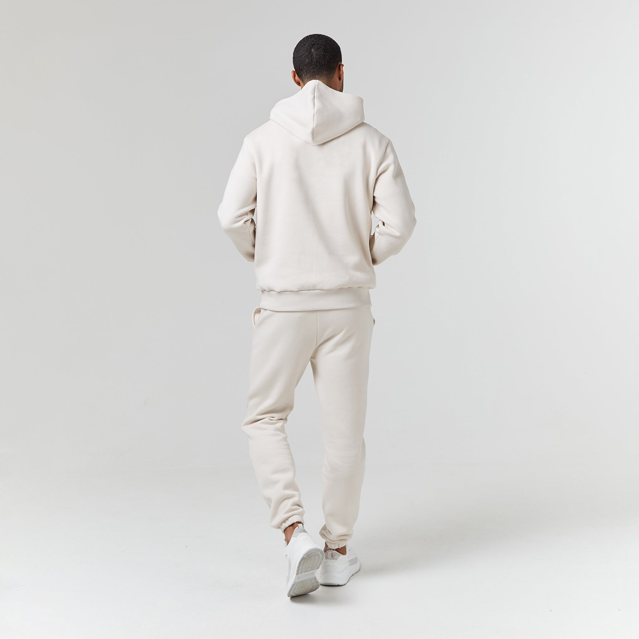 Relaxed Fit Cuffed Jogger | Light Stone – Closure London