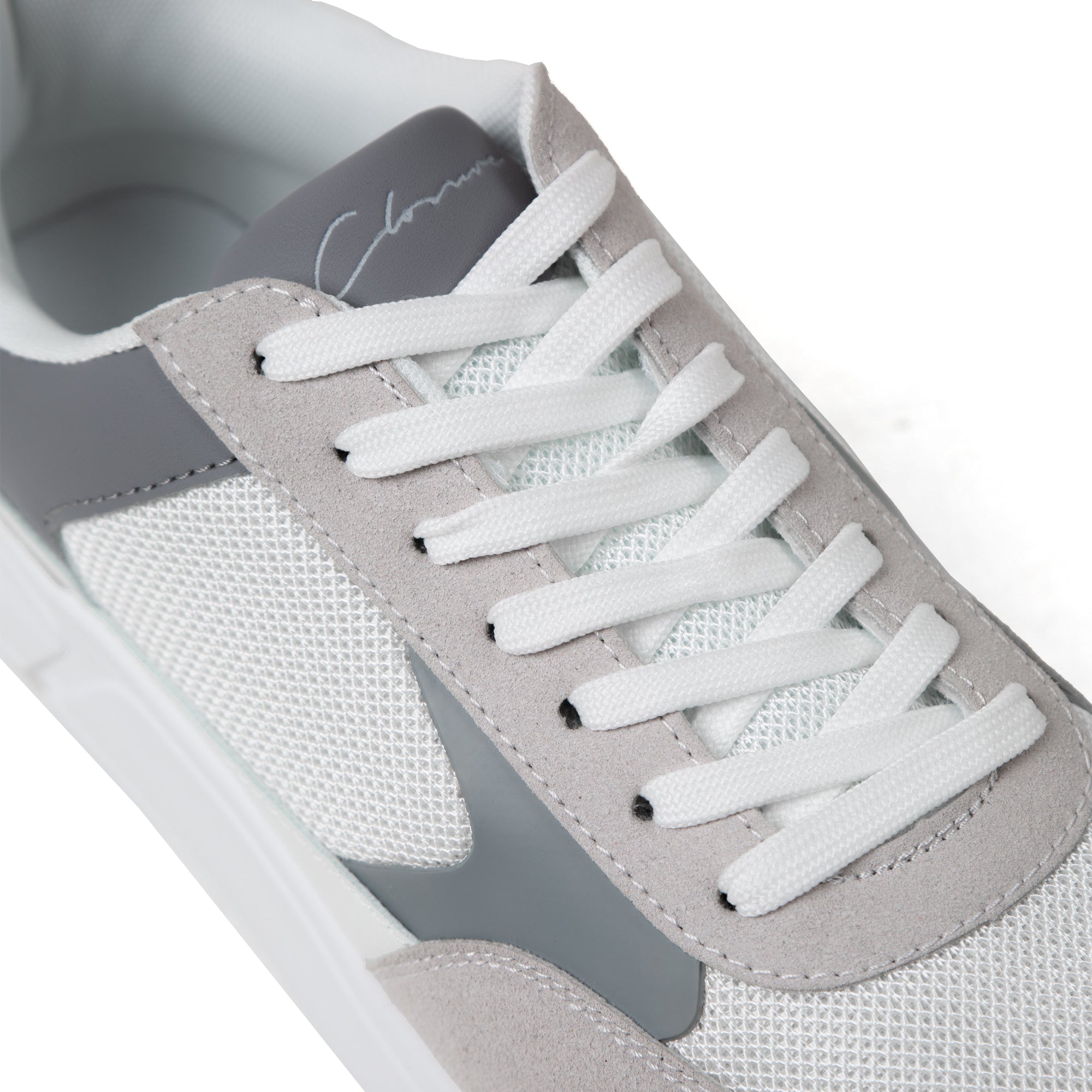 Mesh Premium Runner 2.0 | White/Grey – Closure London