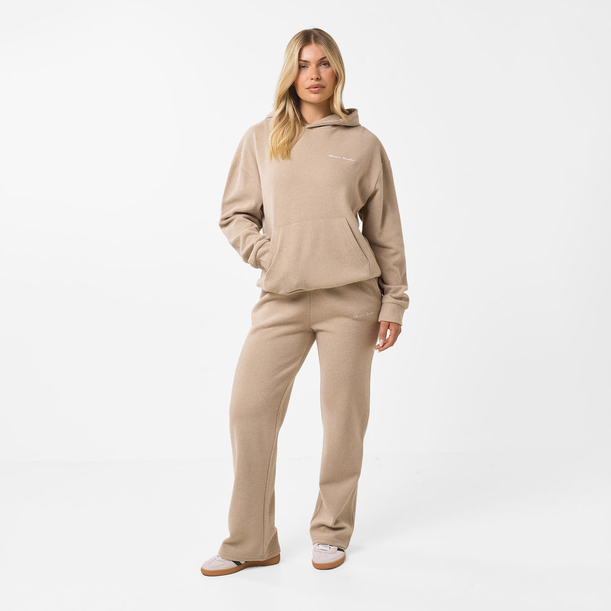 Soft Knit Tracksuit I Tan – Closure London