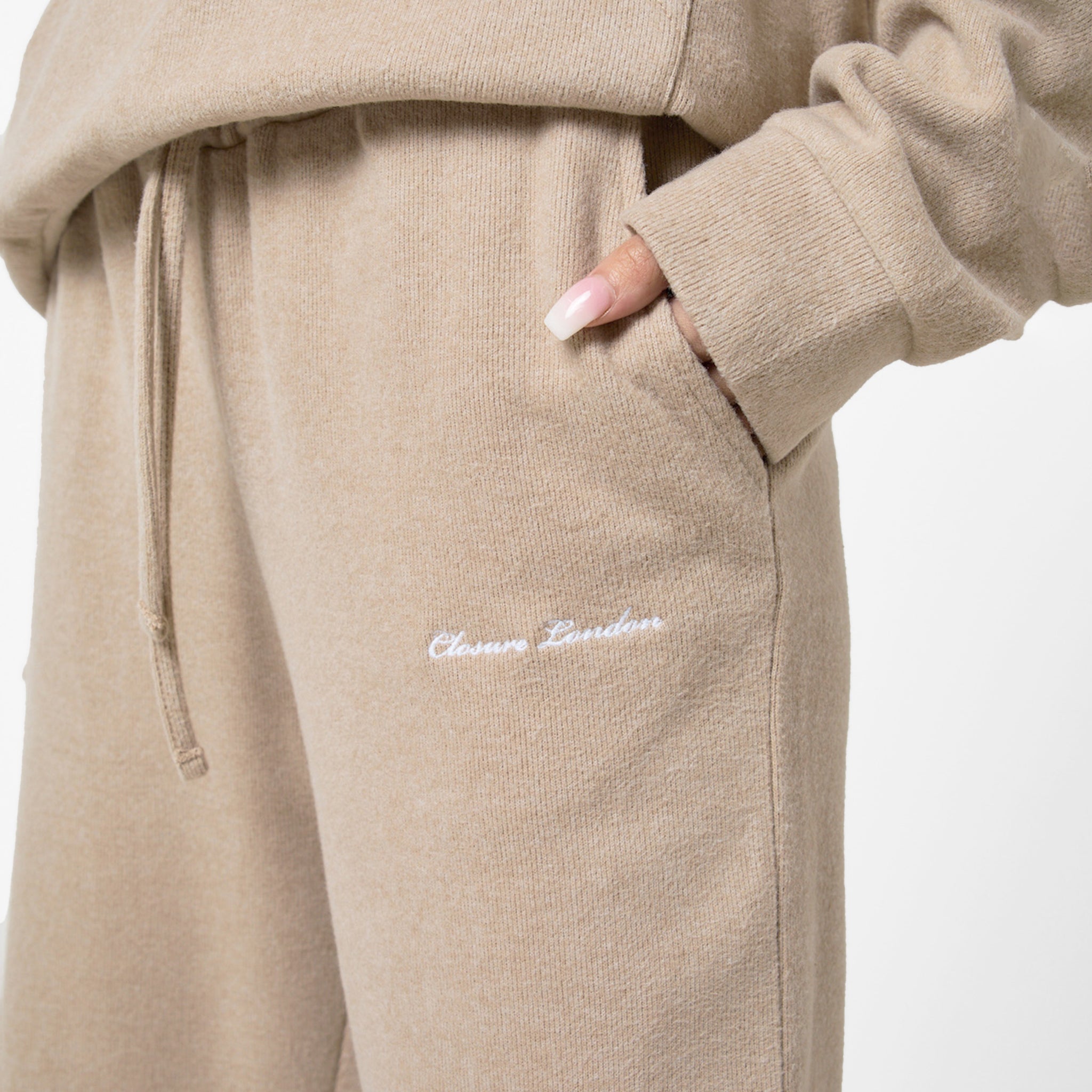 Soft Knit Tracksuit I Tan – Closure London